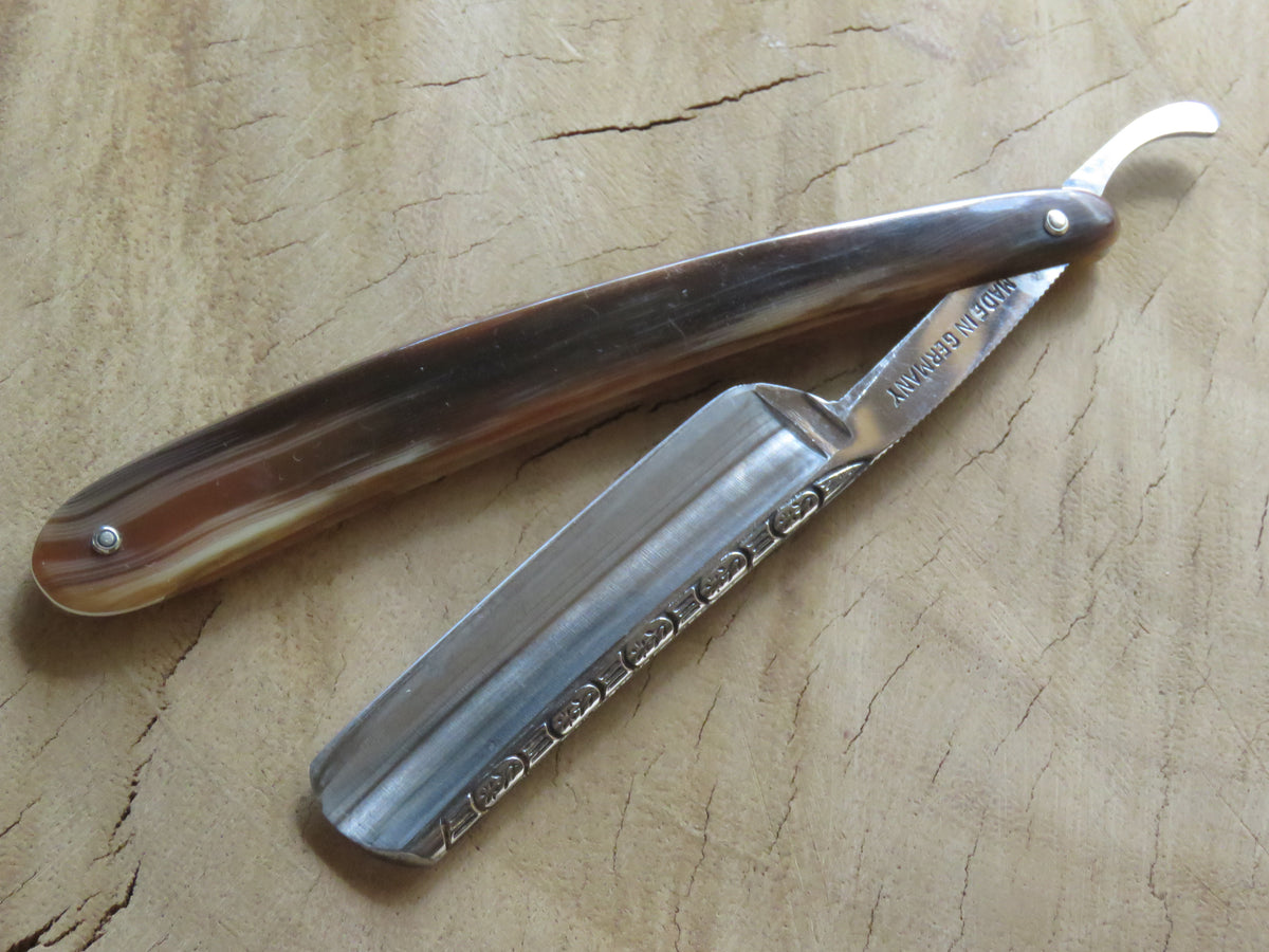 Solwa Soligen straight razor (VR23) – Bundubeard