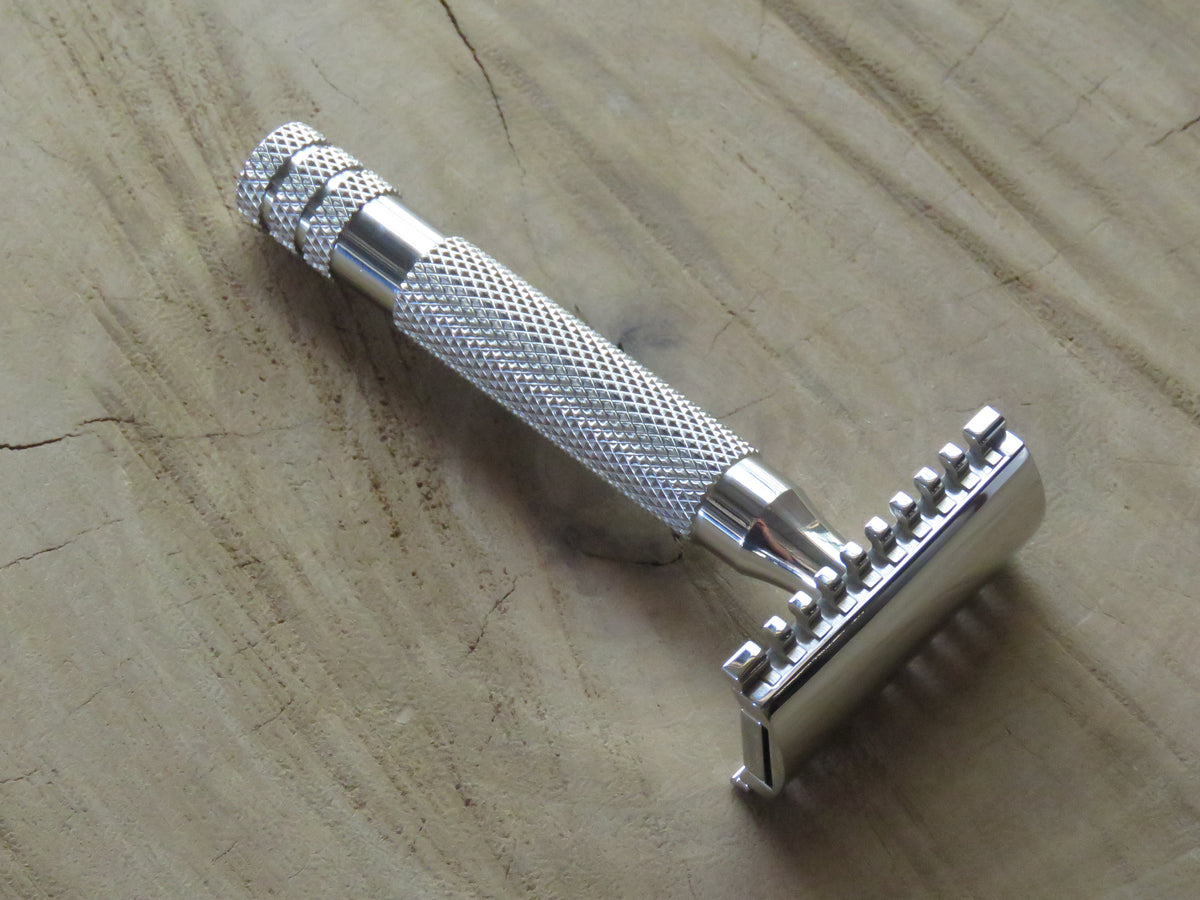 Yaqi 1.5 Sentinel stainless steel head with Razo handle (UR22) – Bundubeard