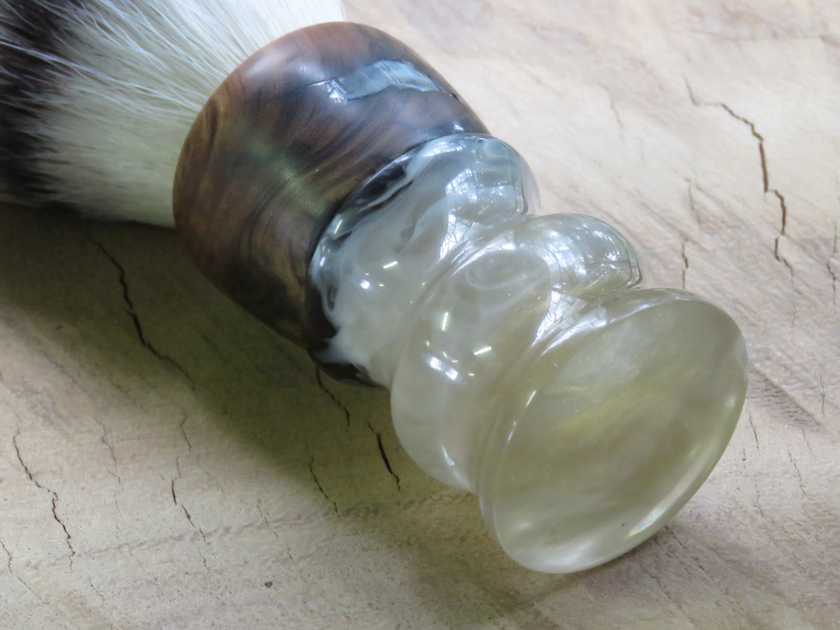 African Black Brush (ABB113) Wild Olive and resin – Bundubeard