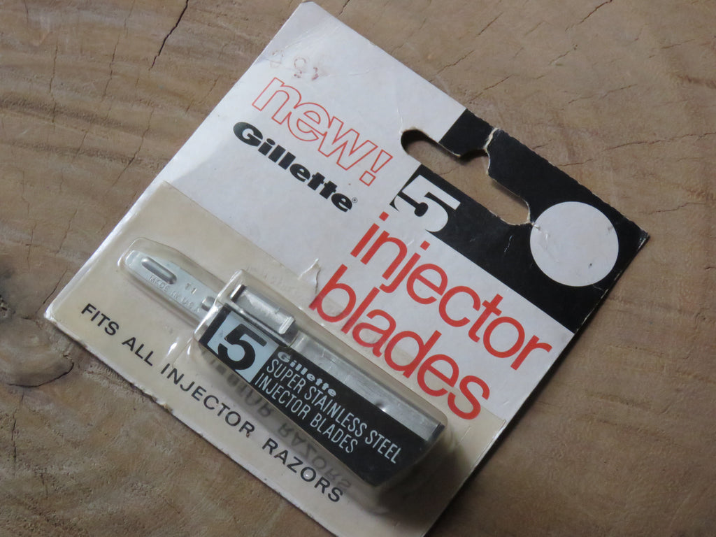 Gillette vintage injector razor blades – Bundubeard
