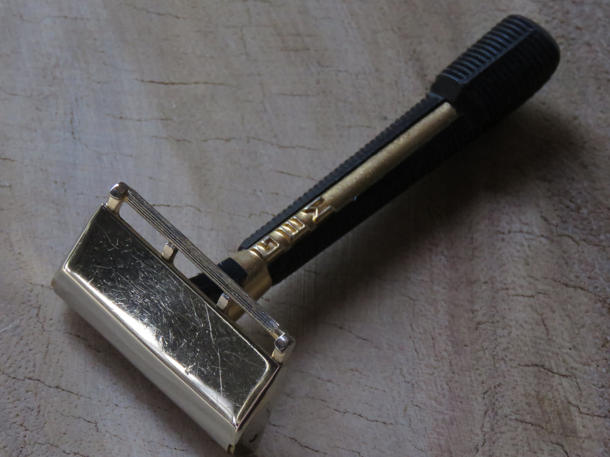 Gem Push button single edge razor (V141) – Bundubeard