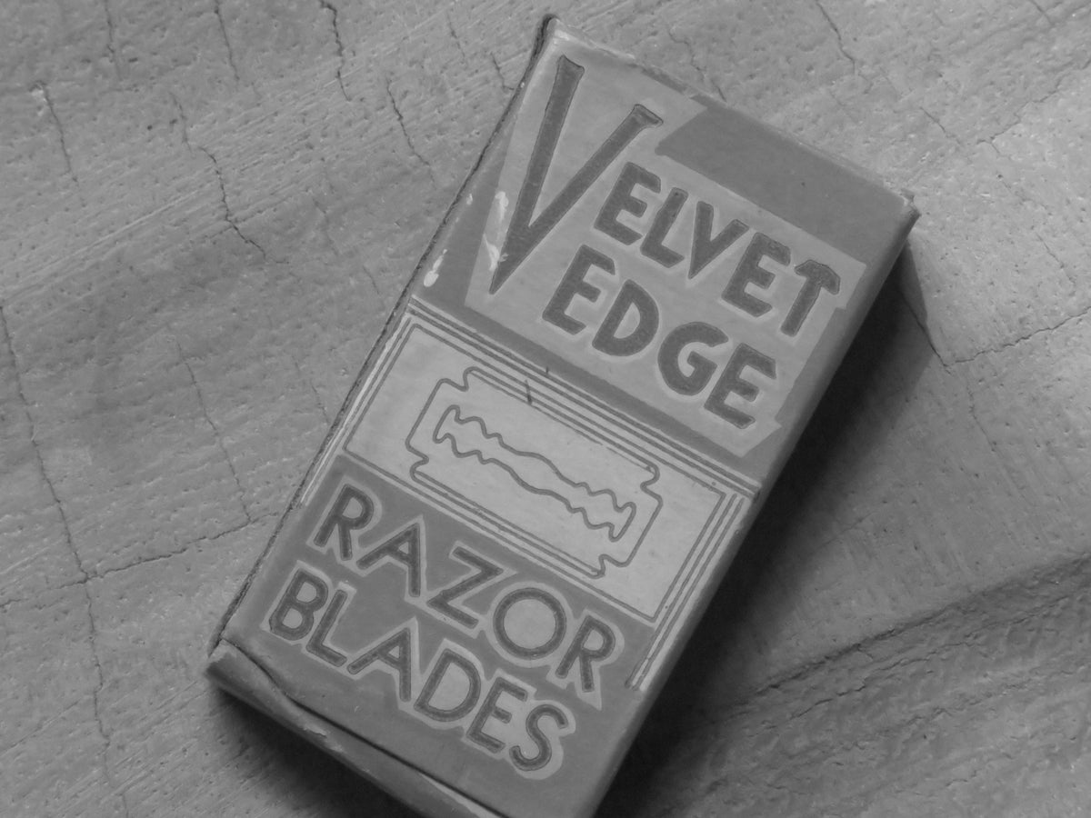 Velvet edge vintage double edged blades for safety razor – Bundubeard