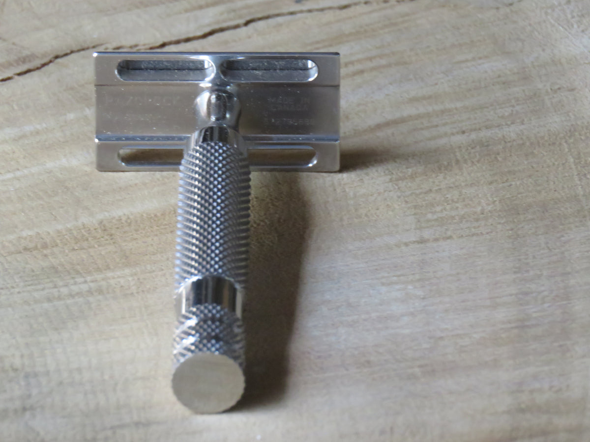 RazoRock Game Changer .68-P Double-Edge Razor – Bundubeard